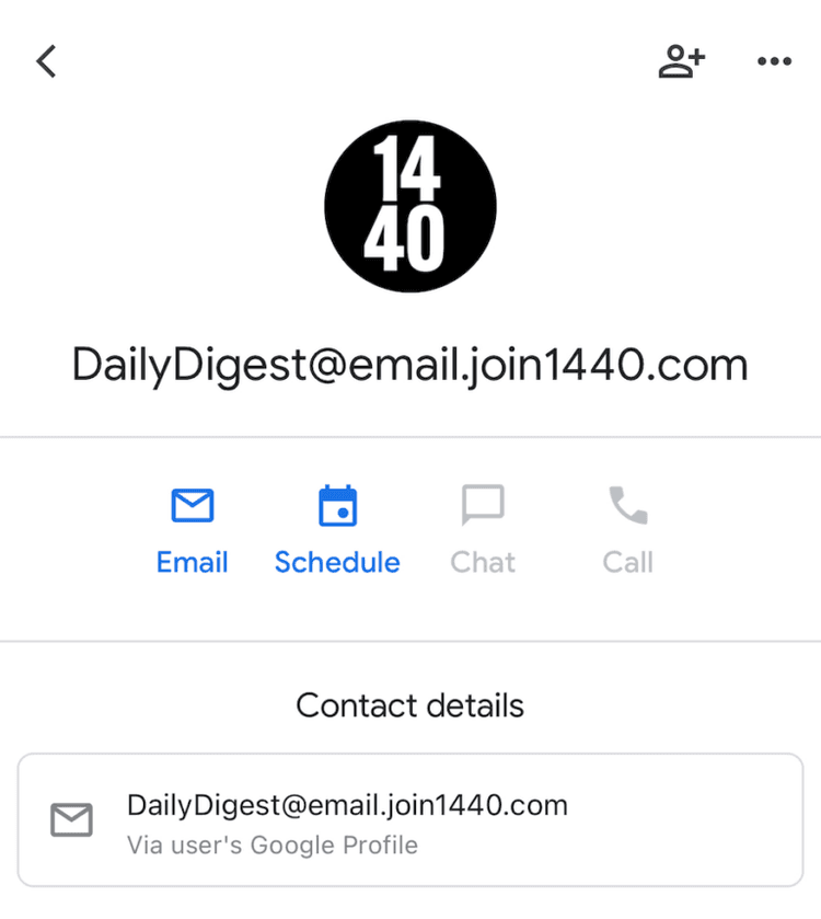 How To Allowlist Your Emails From 1440 | 1440